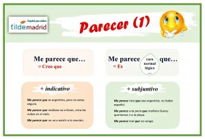 VERBO PARECER (1) – The Spanish Forum
